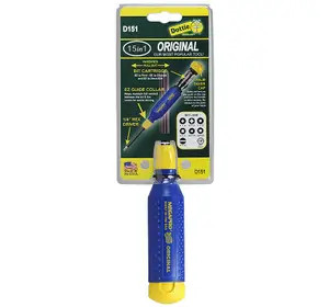 Dottie Megapro Screw Driver15-In-1 Pull Out Bit Cartridge