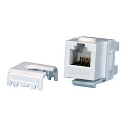 Northern Cat 6 180 Degree RJ45 Jack HD (Blue)