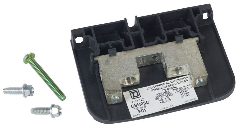 Sqaure D Insulated Grounding Neutral 30 Amp Bar Kit