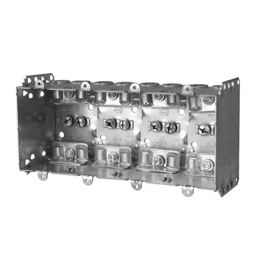 Hubbell 4 Gang Device Box