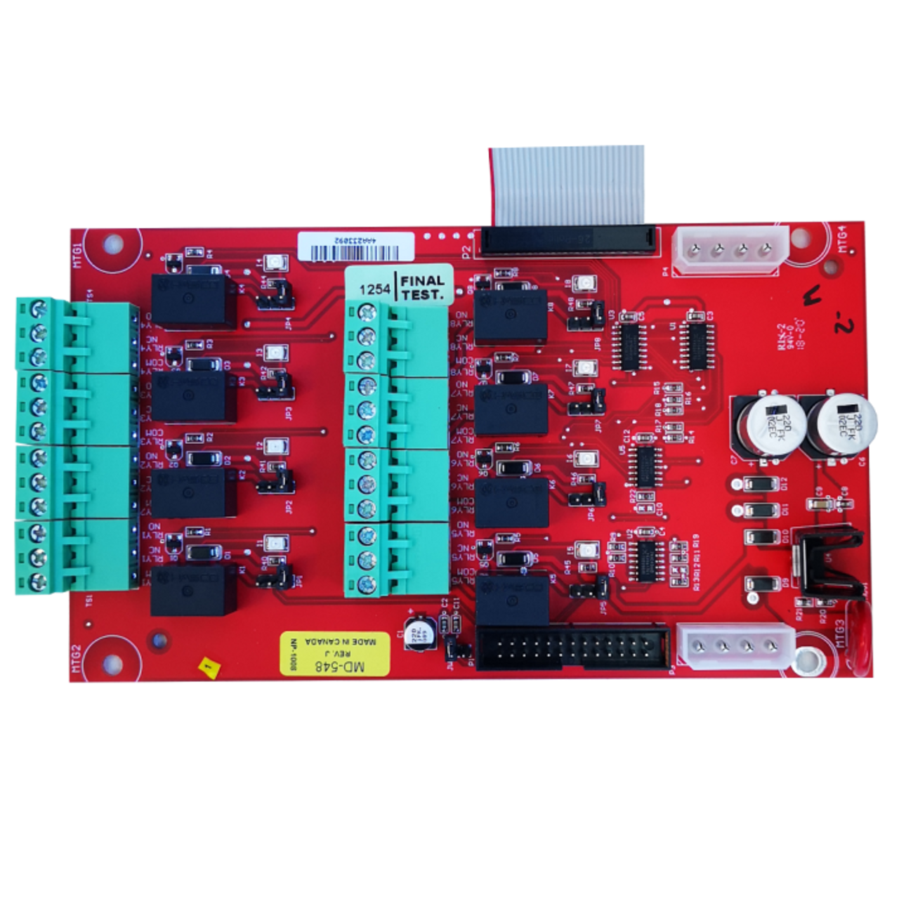 Mircom PC Board 8 Aux Relay Module