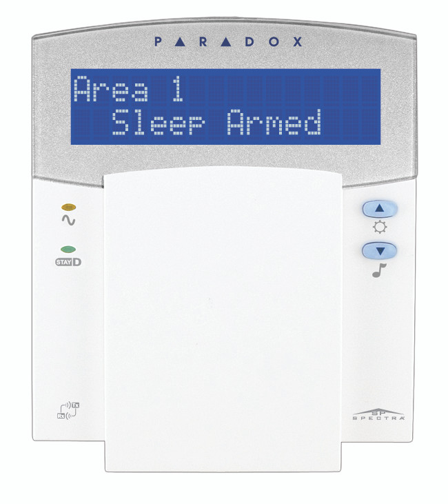 Paradox K32LX 32-Character Hardwired LCD Keypad With Built-In ...