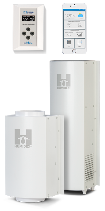 Humidex HCS-CS-BSF Crawlspace Combo with Booster Fan, Wireless ...