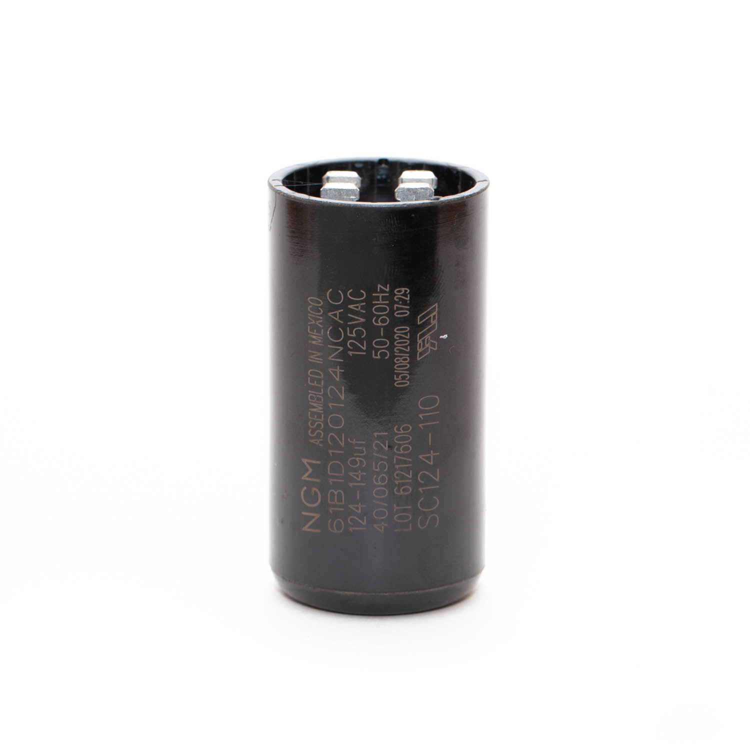 NGM 250Vac 430-516µF Start Capacitor 61B8D250430NCAC - TremTech ...