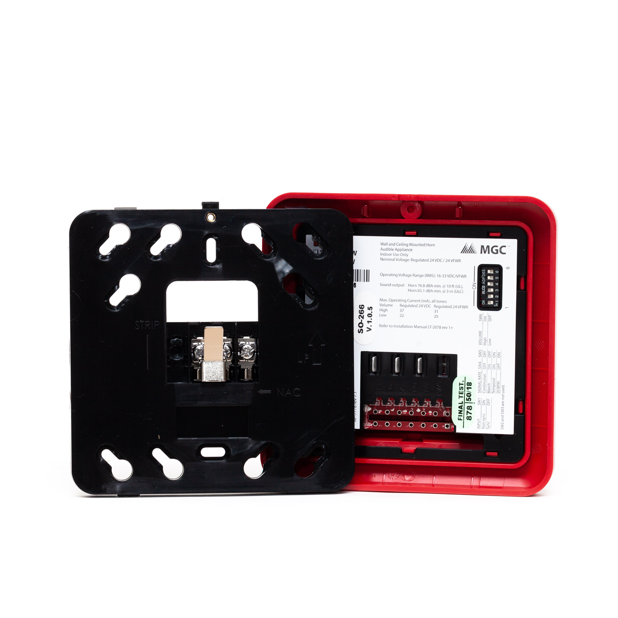 Mircom FH-400-RR Fire Alarm Notification Horn - TremTech Electrical Systems