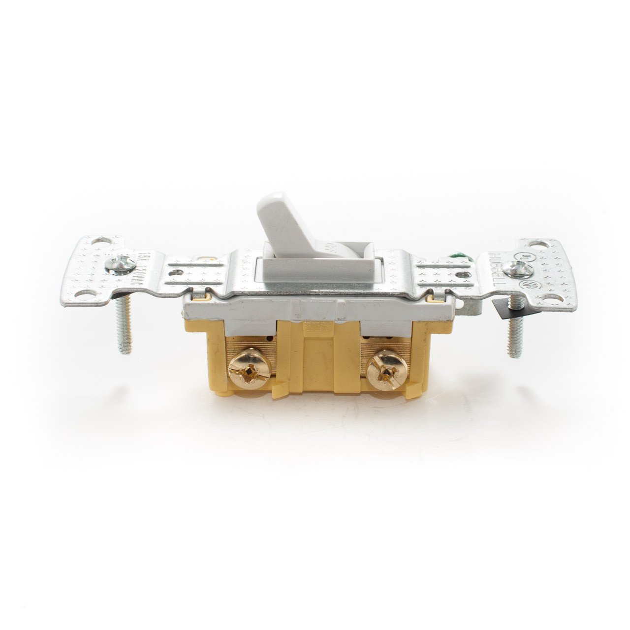 Toggle Switch, Single Pole 15A 120V, White - TremTech Electrical Systems