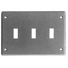 Royal 3 Gang Switch Plate, Gray - TremTech Electrical Systems