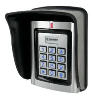 Camden Weather Resistant Metal Keypad And Prox Reader With Rain Hood