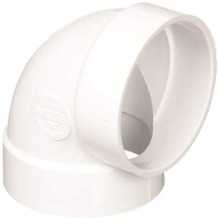 Mvac 90 Degree Short -Radius PVC Fitting For Central Vacuum Fittings
