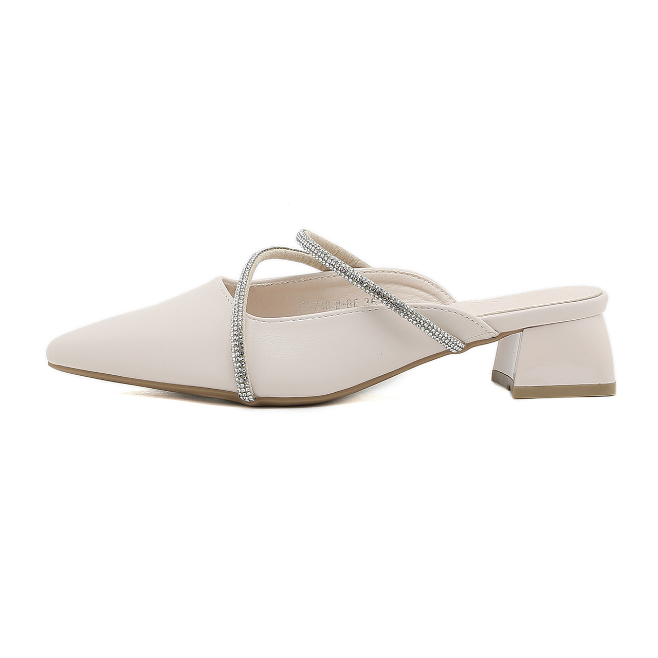 Raya Beige Mules - Kagui