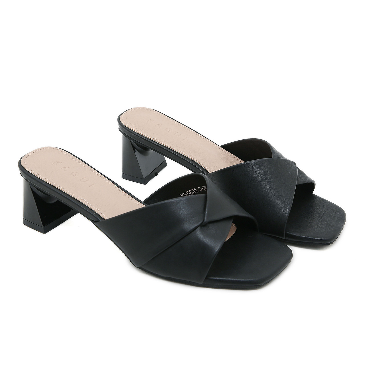 Ilona Black Mules - Kagui