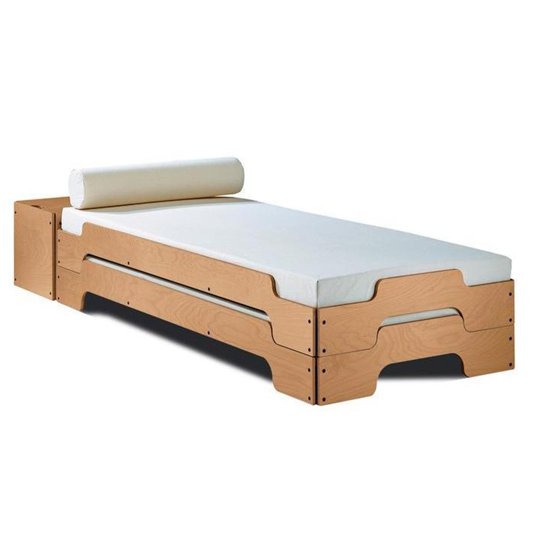 Stackable bed store