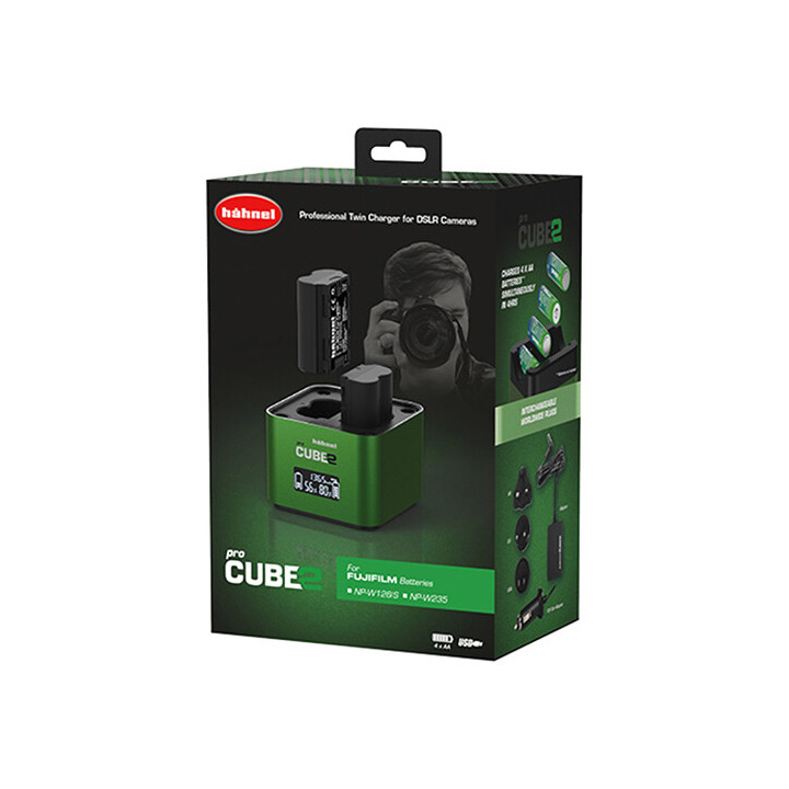 Hahnel Pro Cube 2 Charger for Fujifilm - Camera Lane