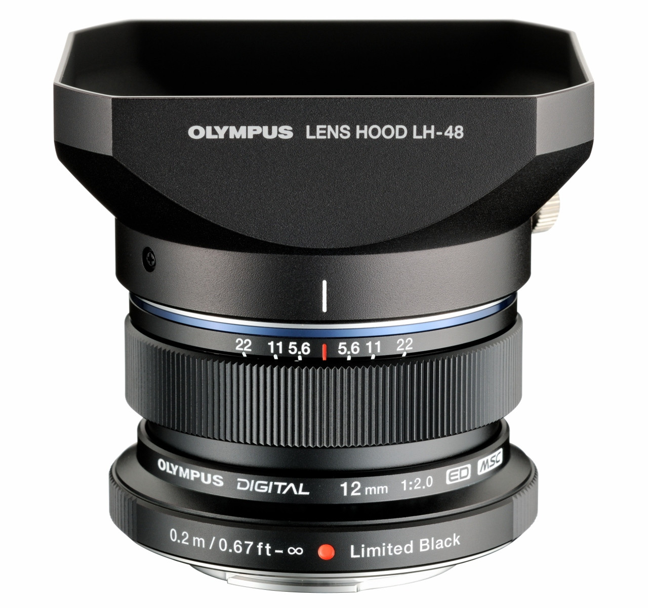 Olympus 12mm F2 M. Zuiko Digital ED Black Lens - Camera Lane