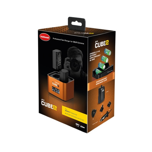 Hahnel Pro Cube 2 Charger Kit for Sony NP-FZ1000 Battery - Camera Lane