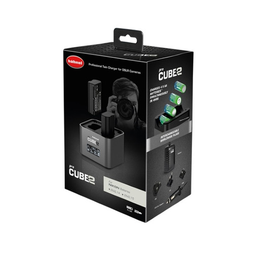 Hahnel Pro Cube 2 Charger for Nikon - Camera Lane