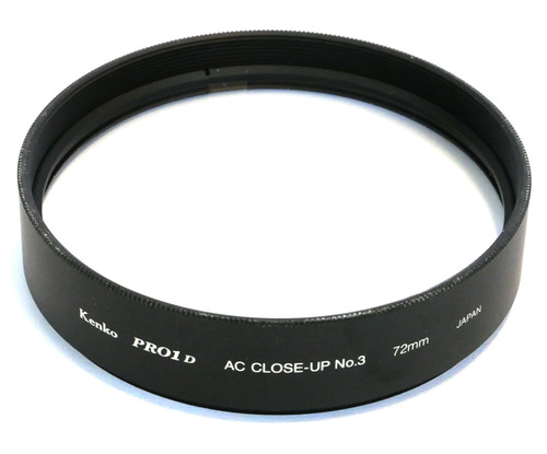 Kenko 72mm Close-Up No. 3 Filter Pro1D AC - Camera Lane