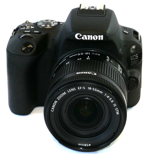 Canon EOS 200D Body with EF-S 18-55mm IS Lens (Used) - Camera Lane
