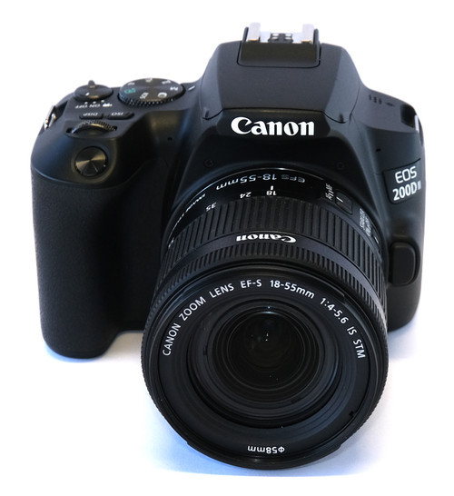 Canon EOS 200D Mark II Body with EF-S 18-55mm IS Lens (Used) - Camera Lane