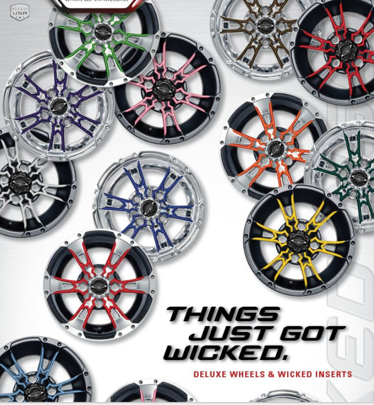 Golf Cart Wheel Inserts - Lakeview Small Power