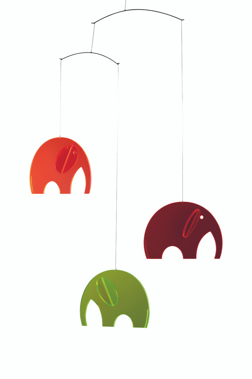 Olephant Mobile, Plexiglass - Hanging Mobile Gallery