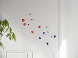 Blue Polygon Mobile - Hanging Mobile Gallery