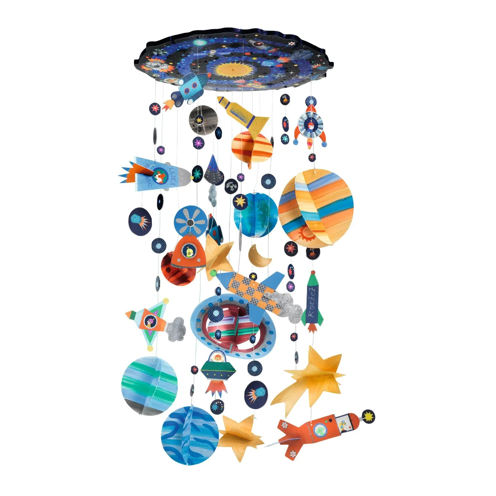 Authentic Models Solar System Mobile