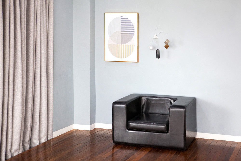 Metallic Polygon Mobile - Hanging Mobile Gallery