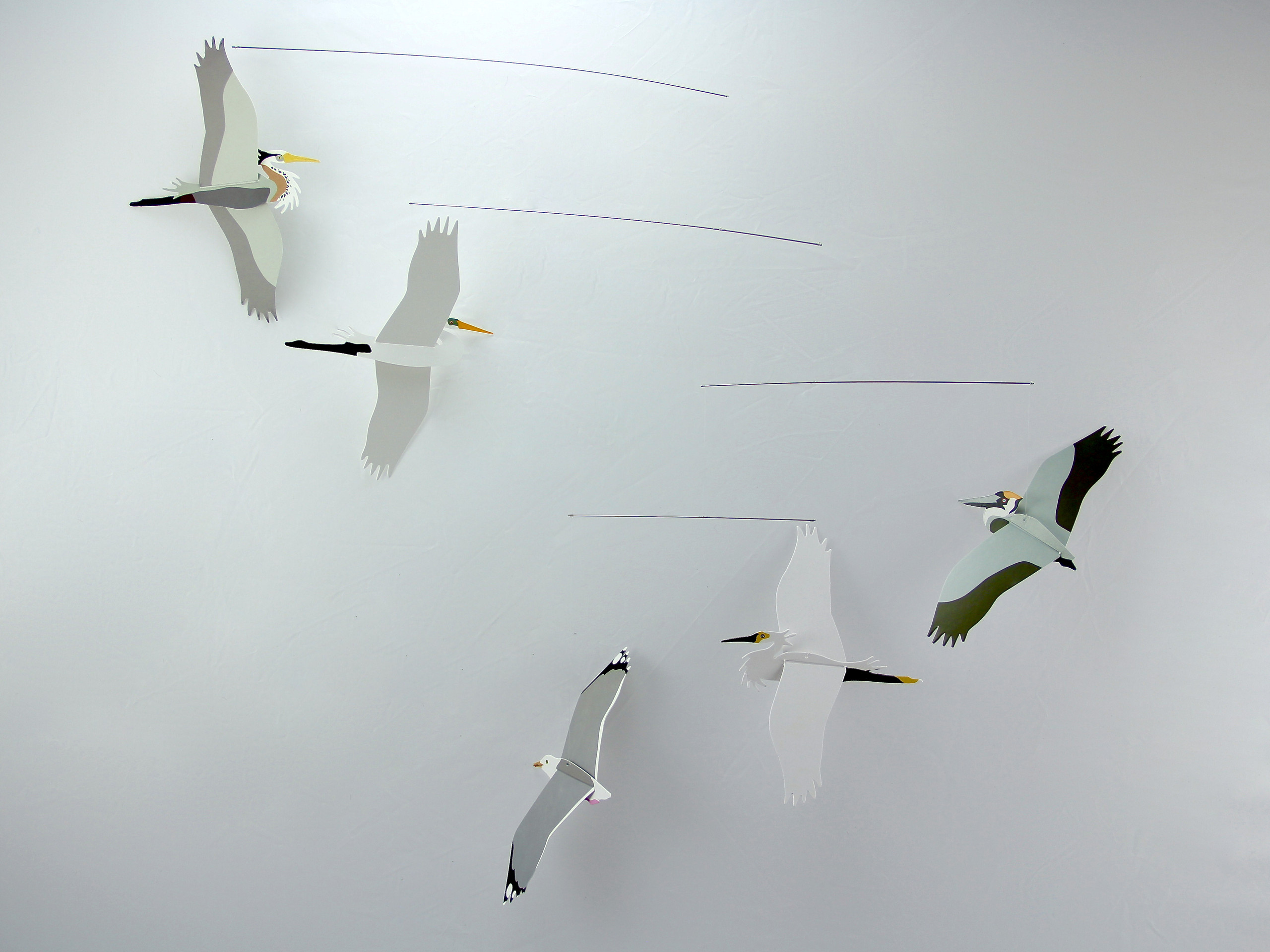 Monarch Mobiles Coastal Birds Mobile