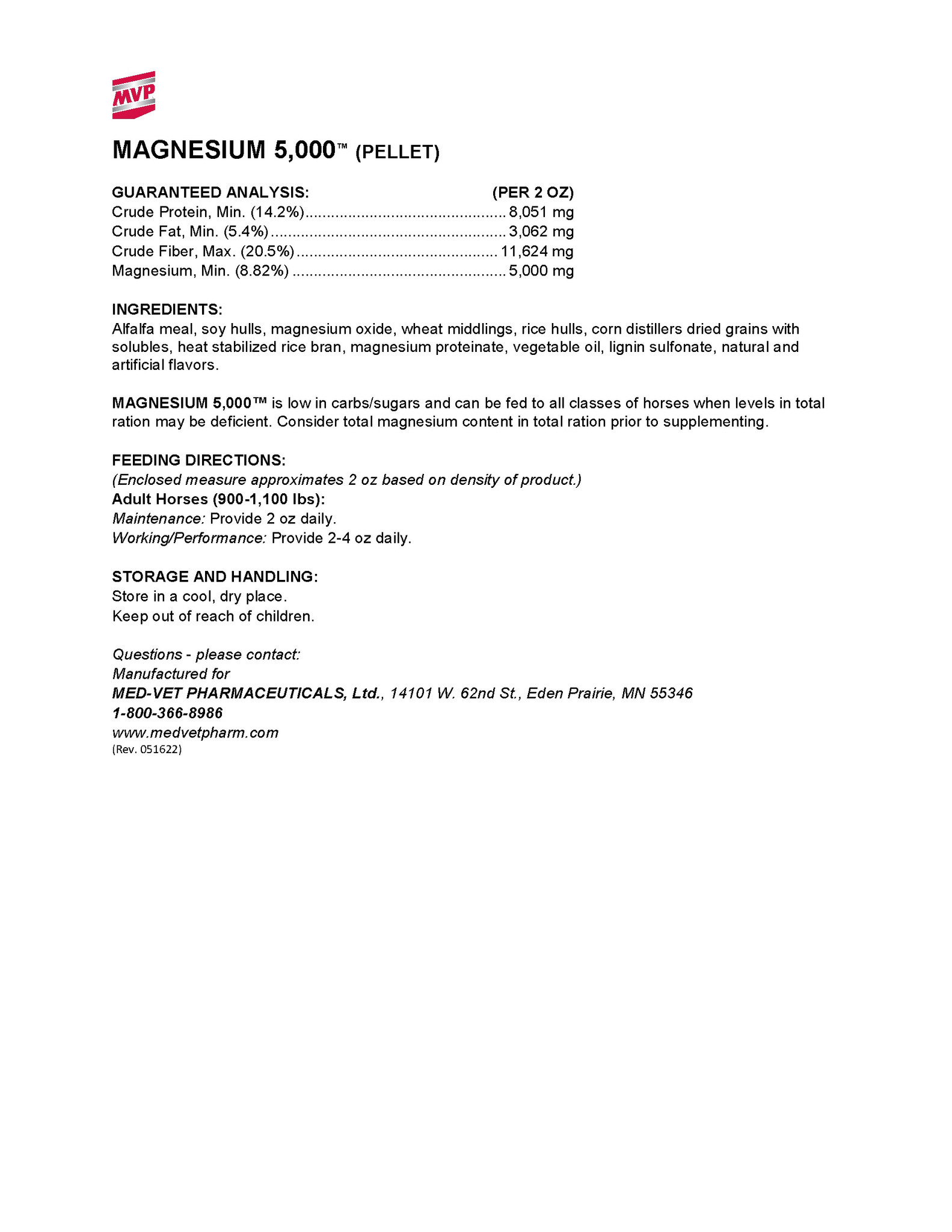 Magnesium 5,000 Muscle Function Support | MVP - Free Shipping