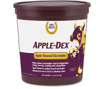 apple-dex, electrolytes, horse supplement, horse electrolytes