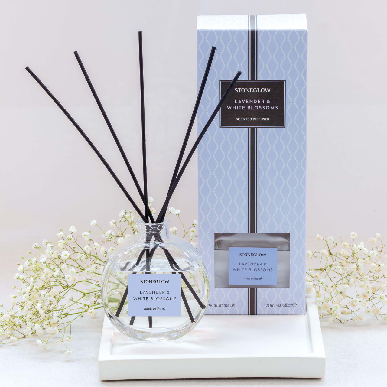 The Signature - Lavender & White Blossoms - Scented Reed Diffuser 120ml