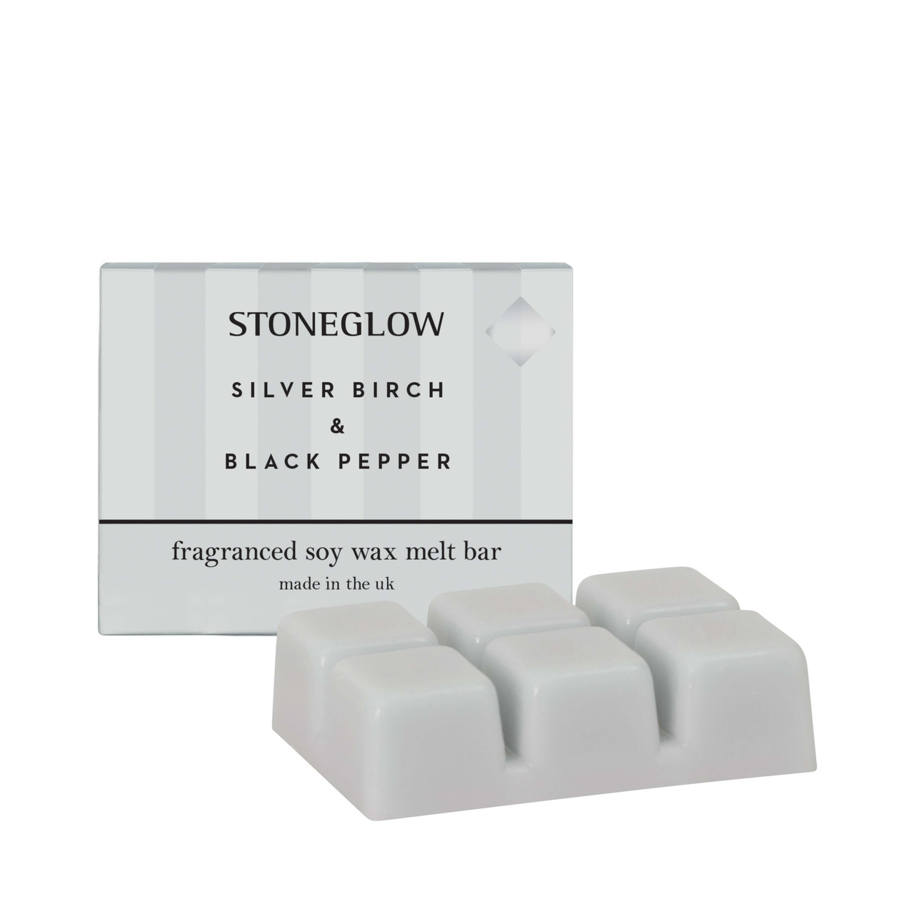 Modern Classics - Silver Birch & Black Pepper Soy Wax Melt Bar 79 grams