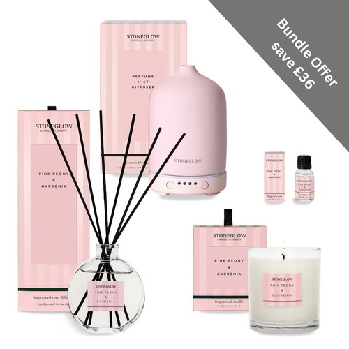 Modern Classics - Pink Peony & Gardenia Bundle Offer - Stoneglow Candles