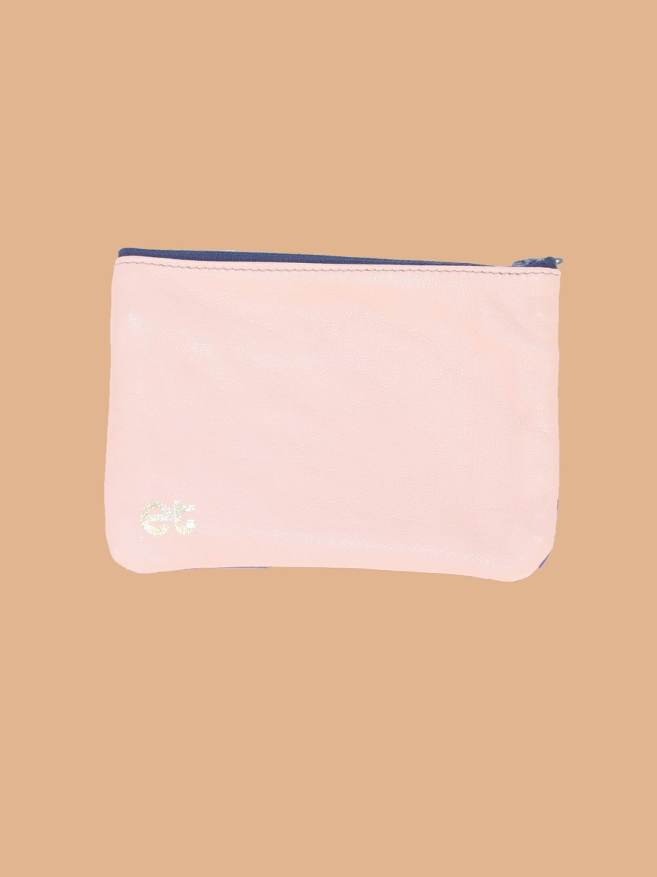 Pink/Violet Change Purse - Recycled Leather - Solne Eco Department Store