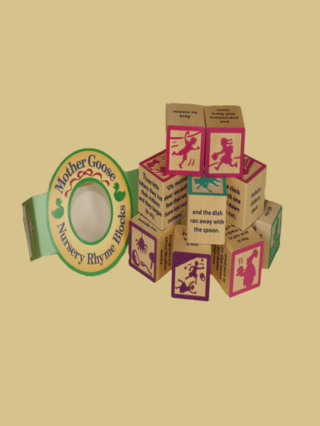 Nursery Rhyme Blocks - Sustainable Wood - Solne Eco Department Store