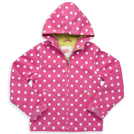Organic Cotton Girl's Spotty Summer GO Coat - Fair Trade - Solne Eco ...