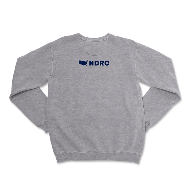 Gerrymandering Is Cheating (Dark Ash Crewneck Sweater) - NDRC Webstore