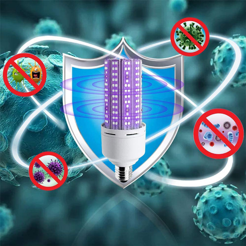 UVC Corn Bulb 30 Watts E26 Medium Base 250nm Smart Remote
