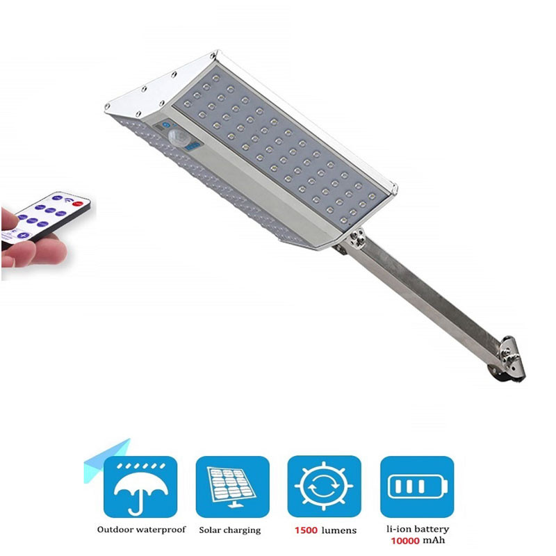 LED Solar High Powered Large Motion Sensor Light, Detects Motion 24 ...