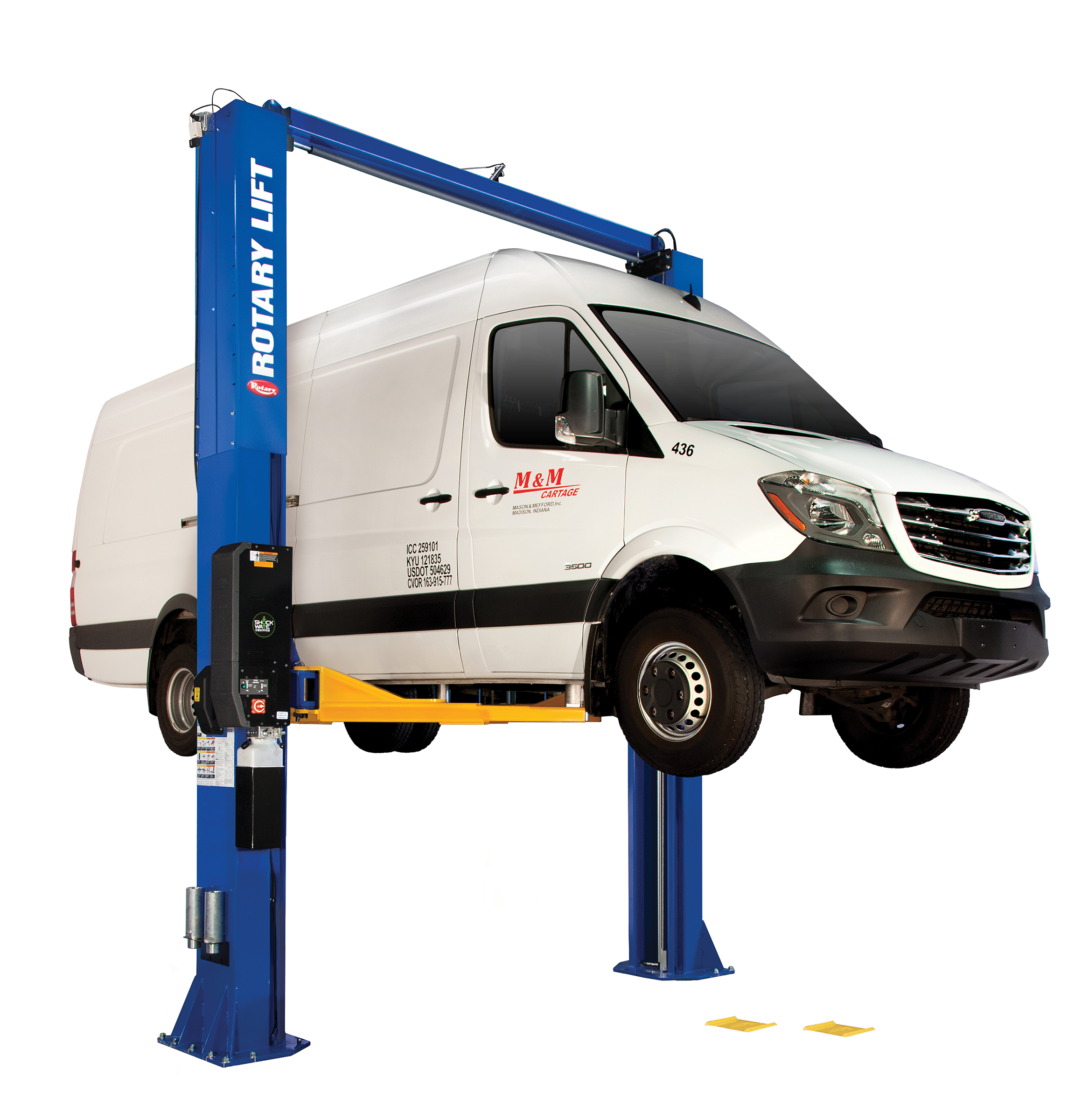 Rotary® SPO20 Trio Arms Certified Overhead 2-Post Lift - Derek Weaver ...