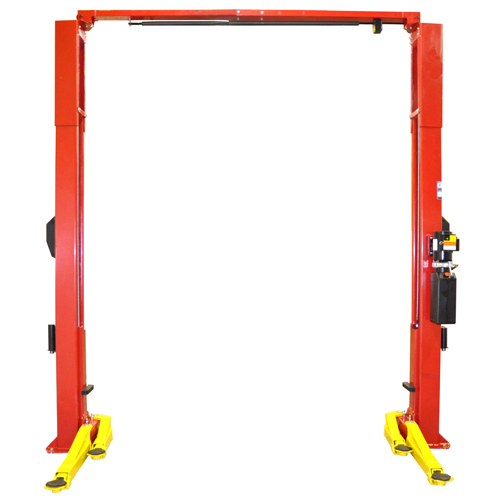 W-Pro10 Red Certified 2-Post Lift - Derek Weaver Company