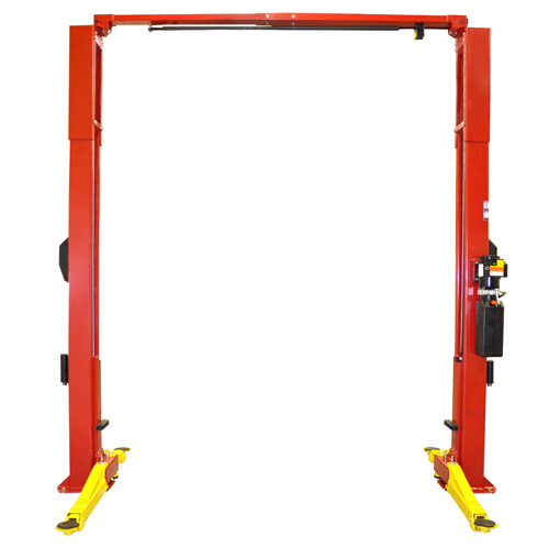 W-Pro10 Red Certified 2-Post Lift - Derek Weaver Company