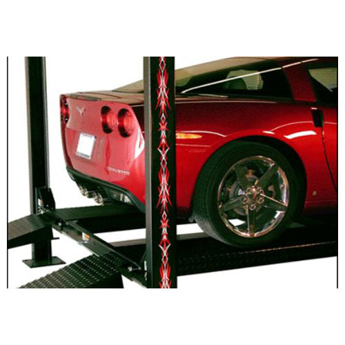 Car Lift Decals Flame or Pinstripe Decal Derek Weaver Co., Inc.