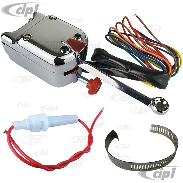 ACC-C10-5735 - HEAVY DUTY UNIVERSAL CHROME COLUMN MOUNT UNIVERSAL TURN ...