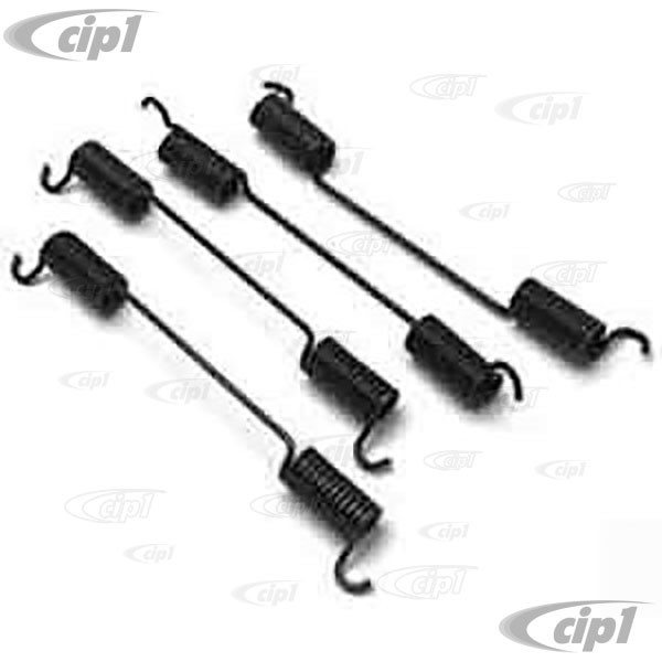 VWC-211-698-002-A - BRAKE SPRING KIT FRONT - BUS 55-70 ( FROM CHASSIS ...