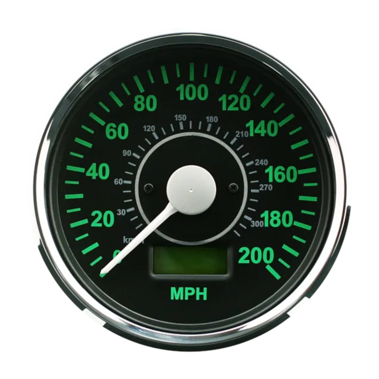 C34-SNT5372-77CB - REPRODUCTION 356 ELECTRONIC SPEEDOMETER - 0-200 MPH ...