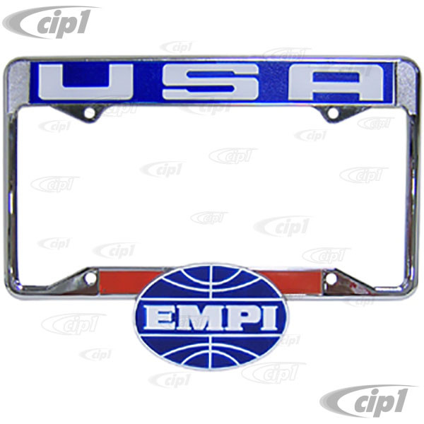 ACC-C10-3890 - UNIVERSAL LICENSE PLATE LIGHT W/ CHROME FINISH