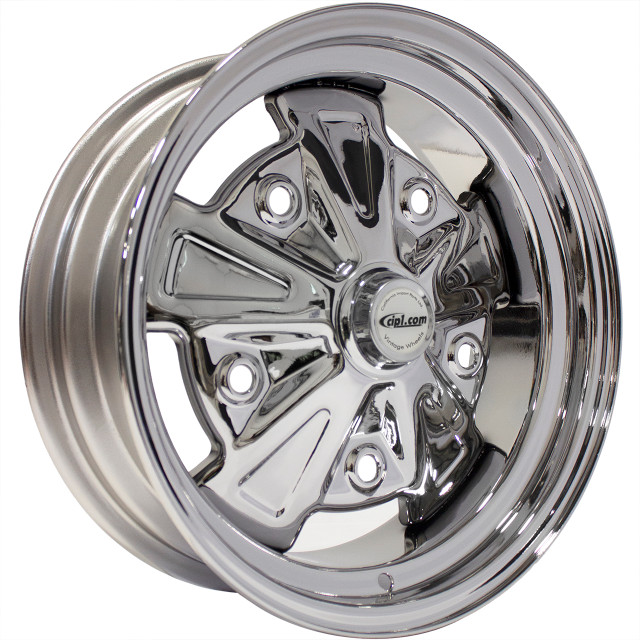 C10-6621-CHR - CIP1 TRENDSETTER - BRILLIANT CHROME 5 SPOKE STEEL WHEEL ...