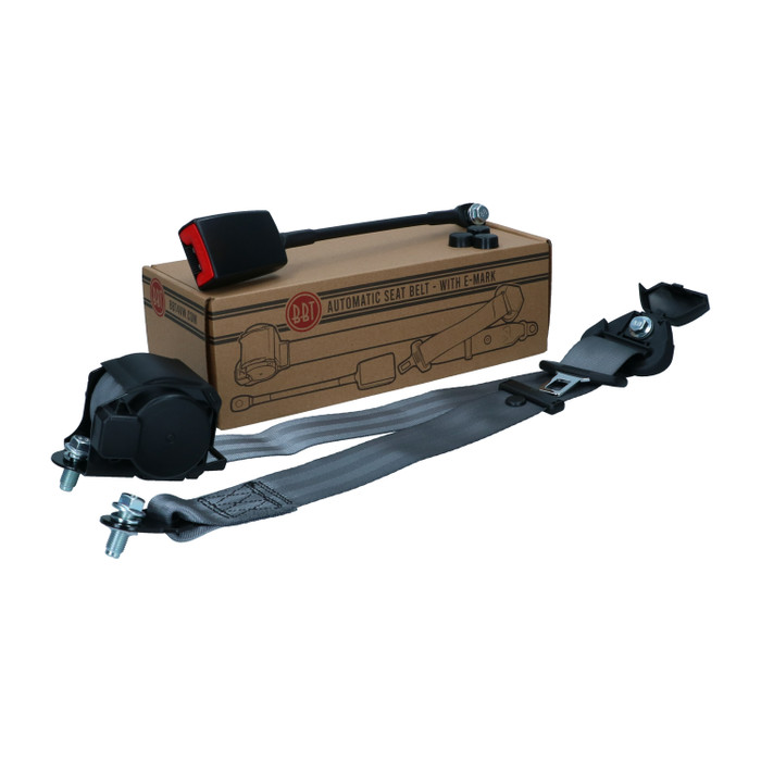 C10-18-1032 - CIP1 PREMIUM QUALITY - PAIR OF GREY 3 POINT RETRACTABLE ...